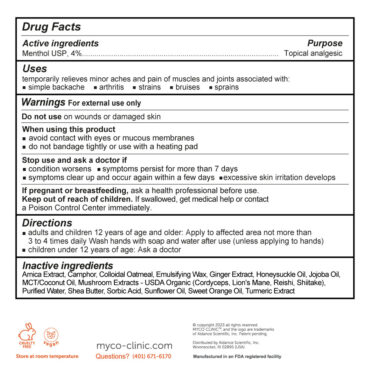 Pain Relief Cream 50g Tube - Pack of 6 - MYCO CLINIC Webstore