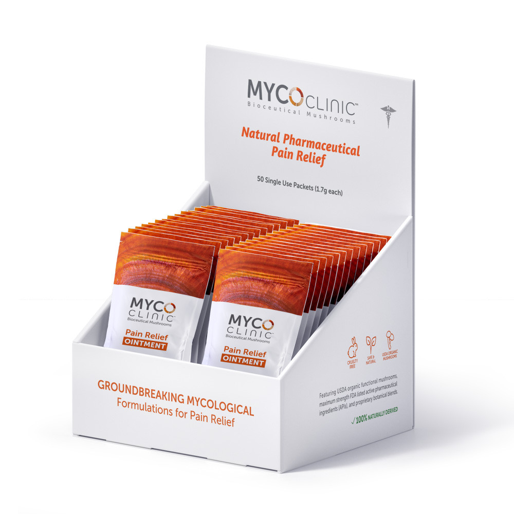 Pain Relief Ointment 1.7g Samples - Box of 50 - MYCO CLINIC Webstore